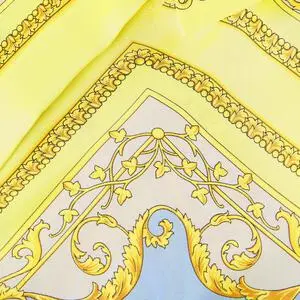 Versace Baroque Print Long-sleeve Shirt Dress