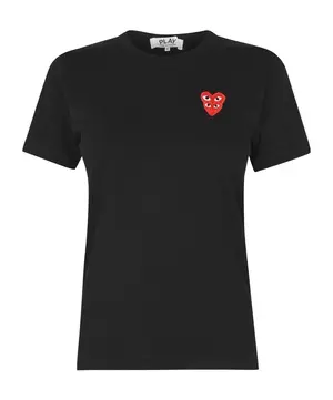 Play Comme Des Garcon Logo Crewneck T-shirt