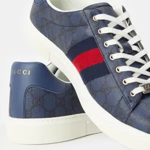 Gucci Canvas Ace Trainers