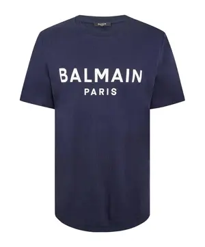 Balmain Logo Short-sleeved T-shirt