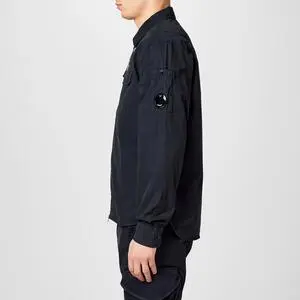 C.P. COMPANY Lens Cotton Long Sleeve Overshirt
