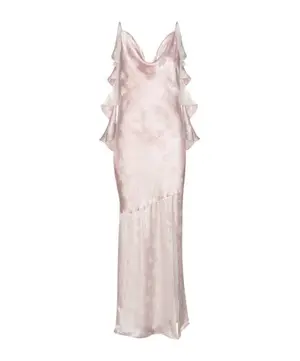 ROTATE BY BIRGER CHRISTENSEN Sleeveless Floral Maxi Dress - Pink