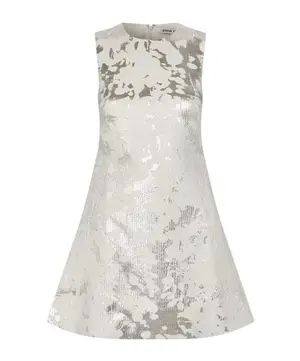 Stine Goya Sleeveless Mini Dress - White