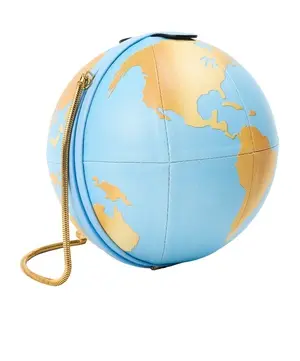 Moschino Crossbody Bag With Globe Motif