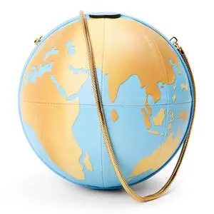 Moschino Crossbody Bag With Globe Motif