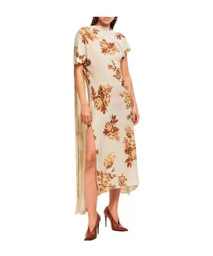 Magda Butrym Floral Print Maxi Dress