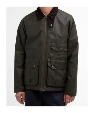 Barbour Zippered Long-sleeved Casual Jacket