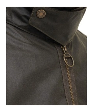 Barbour Zippered Long-sleeved Casual Jacket