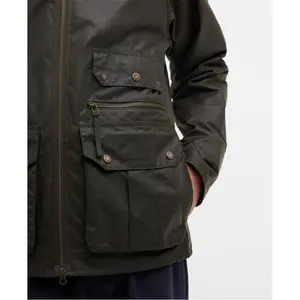 Barbour Zippered Long-sleeved Casual Jacket