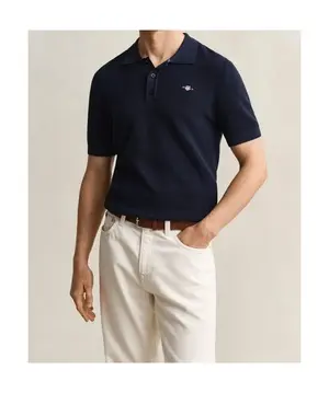 Gant Logo Short Sleeve Polo Shirt