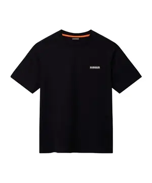 NAPAPIJRI Logo Crew Neck T-shirt - Black