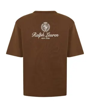 Polo Ralph Lauren Logo Short-sleeved T-shirt - Brown