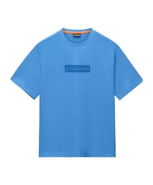 NAPAPIJRI Logo Crew Neck T-shirt - Blue