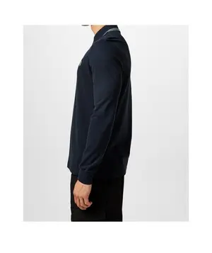 Stone Island Logo Cotton Compass Patch Polo Shirt