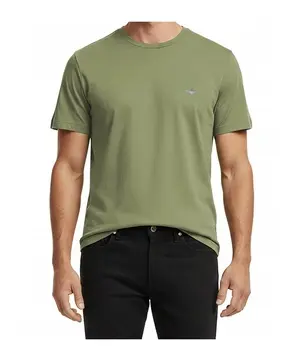 Gant Logo Short Sleeve T-shirt - Green