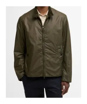 Barbour Zippered Long-sleeved Casual Jacket