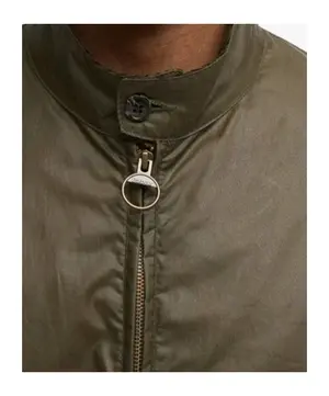 Barbour Zippered Long-sleeved Casual Jacket