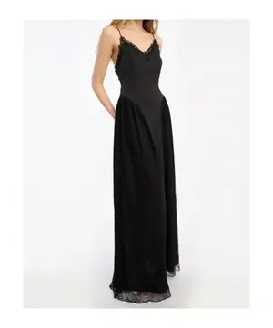 ROTATE BY BIRGER CHRISTENSEN Lacana Spaghetti Strap Maxi Dress