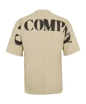 C.P. COMPANY Logo Crew Neck T-shirt