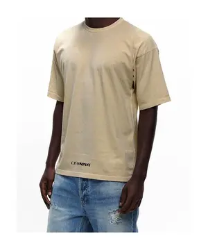 C.P. COMPANY Logo Crew Neck T-shirt