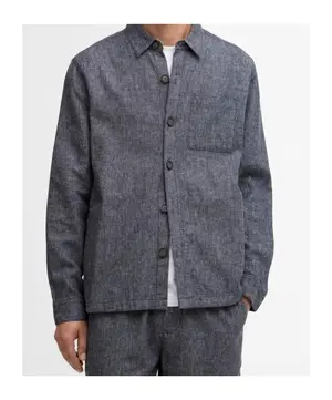 Barbour Long-sleeved Casual Shirt Jacket