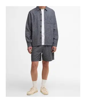 Barbour Long-sleeved Casual Shirt Jacket