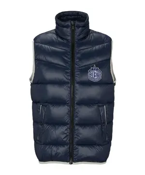 Hugo Boss Padded Stand Collar Zip-up Vest