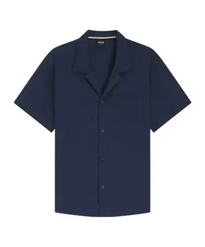 Hugo Boss Short-sleeved Shirt - Blue
