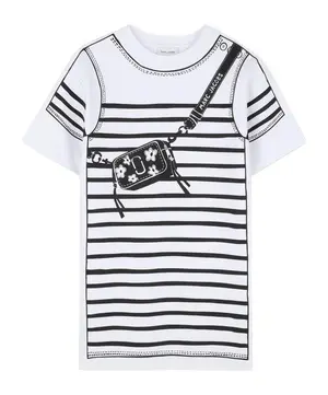 Marc Jacobs Loose T-shirt Dress - White