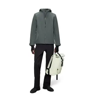 Rains Zippered Long-sleeved Casual Jacket
