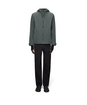 Rains Zippered Long-sleeved Casual Jacket