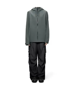 Rains Zippered Long-sleeved Casual Jacket