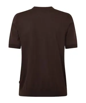 Hugo Boss Minimalist Knit Top - Black