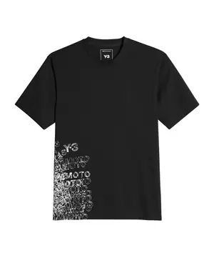 Y3 Minimalist Loose Short Sleeve - Black