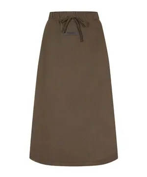 FEAR OF GOD Logo Detail Midi Skirt
