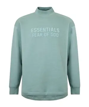 Fear Of God Logo Long-sleeve Sweatshirt - Green