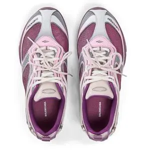 Balenciaga Low-top Lace-up Sneakers - Multicolor