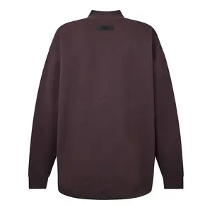 Fear Of God Logo Long-sleeve Sweatshirt - Black