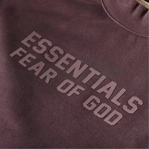 Fear Of God Logo Long-sleeve Sweatshirt - Black