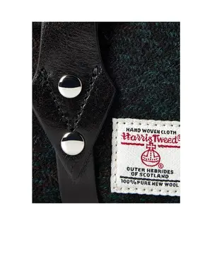 VIVIENNE WESTWOOD Plaid Wool Handbag With Rivets