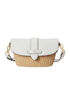 Ralph Lauren Simple Straw Bag - White