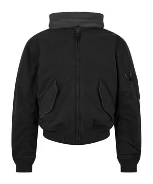 Balenciaga Hooded Bomber Jacket