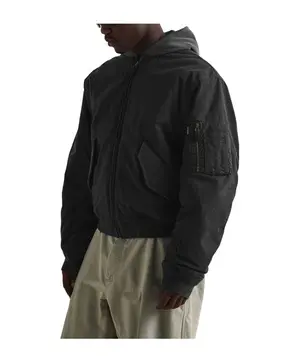Balenciaga Hooded Bomber Jacket