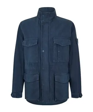 Stone Island Cropped Cargo Field Jacket