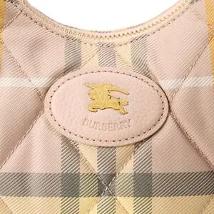 Burberry Horseshoe-shaped Small Bag - Nude