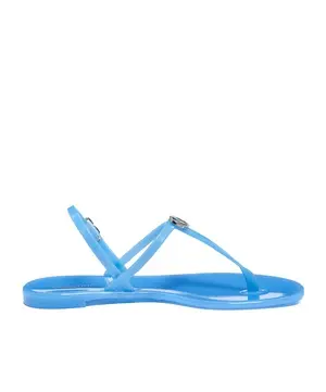 Valentino Garavani Logo Detail Flat Sandals