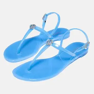 Valentino Garavani Logo Detail Flat Sandals