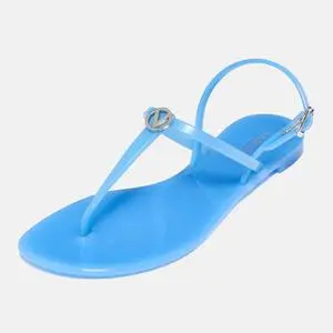 Valentino Garavani Logo Detail Flat Sandals