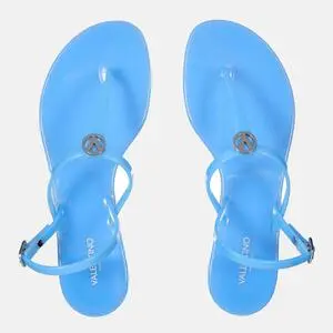Valentino Garavani Logo Detail Flat Sandals