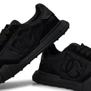 Dolce & Gabbana Logo Sneakers - Black
